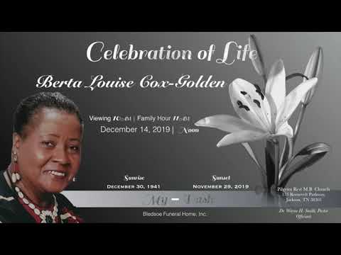 Sample Visual Obituary