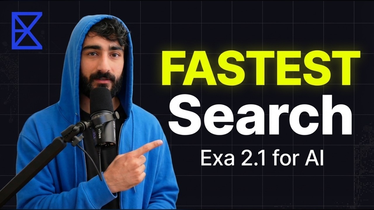 The FASTEST AI Search API is Here (Exa 2.1)