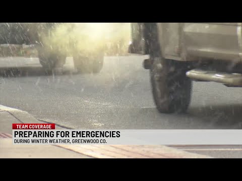 Winter storm brings snow to Greenwood Co.
