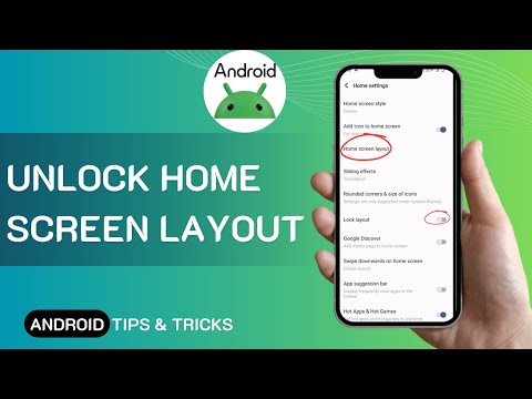 How To Unlock Home Screen Layout On Android (QUICK GUIDE)