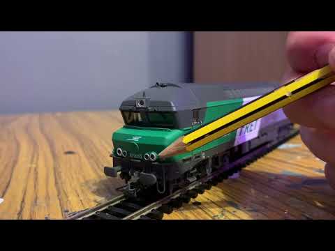 Jouef SNCF FRET Livery BB72000 Class Locomotive in HO Scale Review
