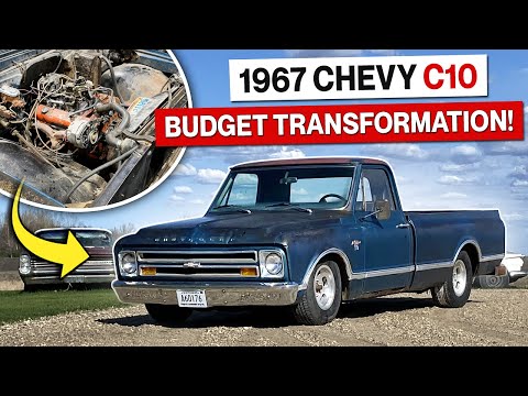 1967 Chevrolet C10!! Budget Friendly Transformation! Patina Paint Longbed Shop Truck!