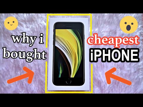 Unboxing the CHEAPEST iPhone EVER MADE * How much is APPLE iPhone SE 2
