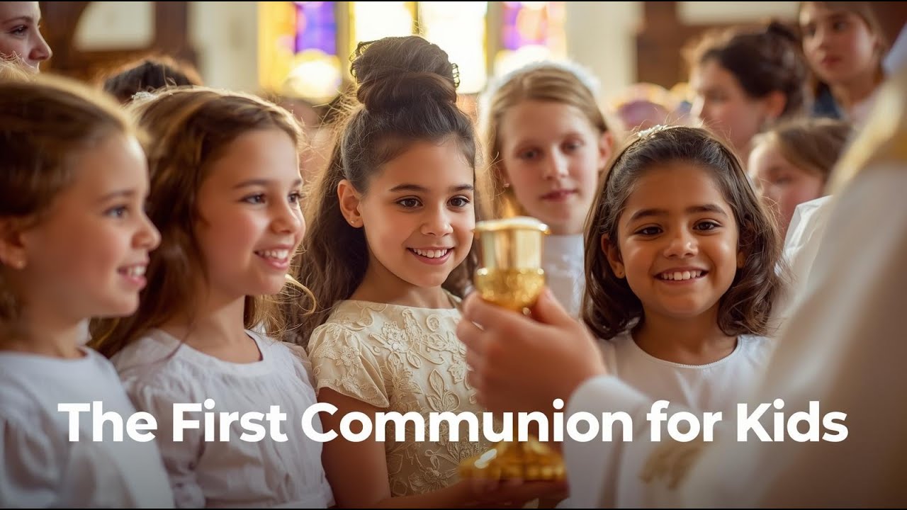 The First Communion for Kids | Receiving Jesus for the First Time | Catechism for Kids