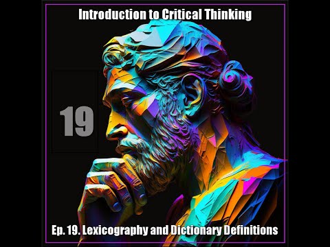 Ep.19a. Lexicography and Dictionary Definitions