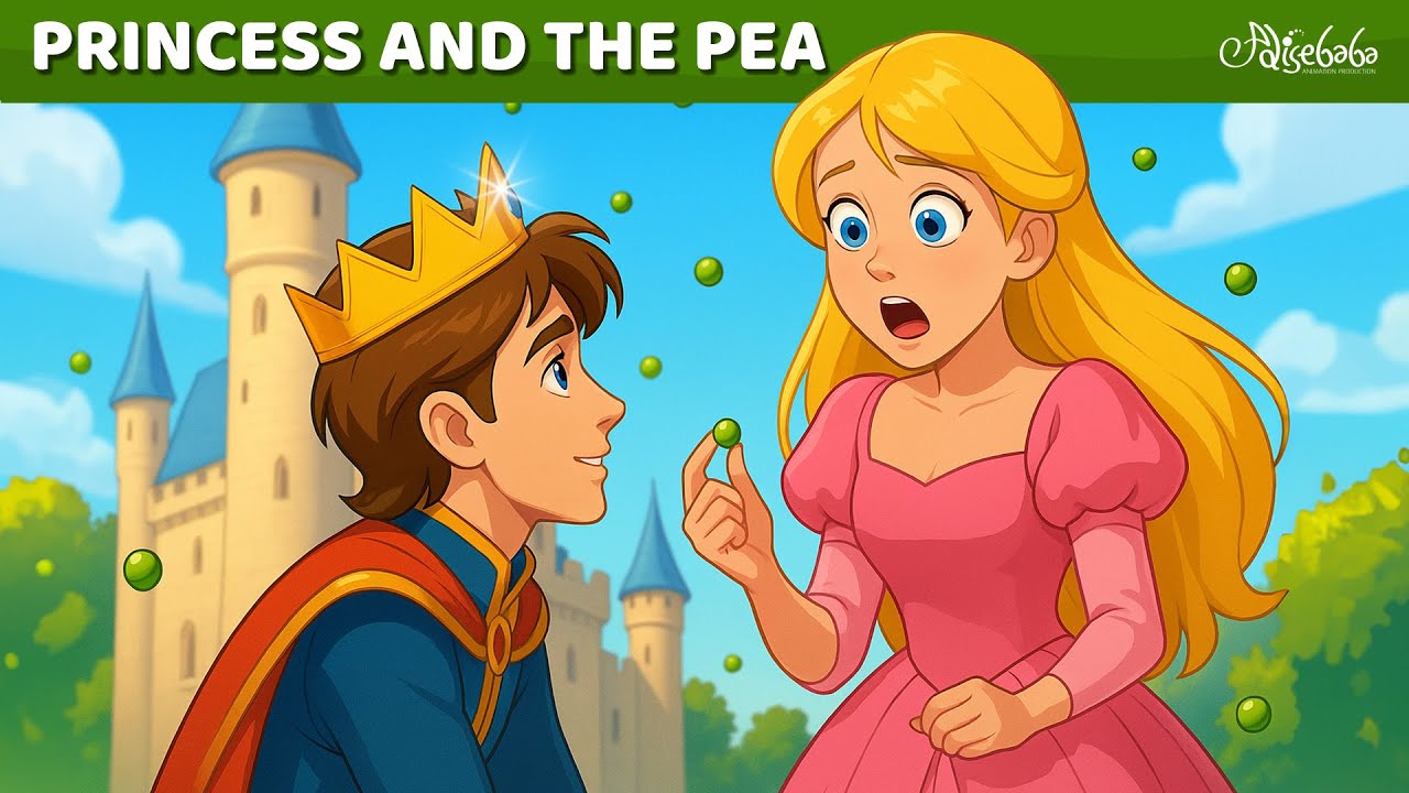 Princess and the Pea: But Can She Feel the Pea? 🪄👑 Bedtime Stories for Kids in English