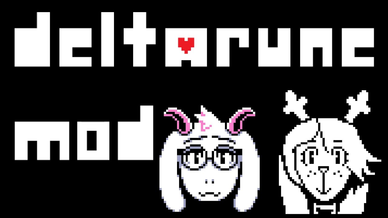 deltarune - Ralsei (no hat) & Noelle (concept design)