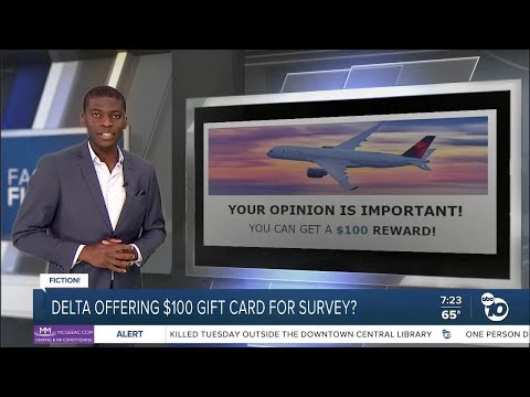 Fact or Fiction: Scam claims Delta Airlines giving away $500 gift cards for $1 each?