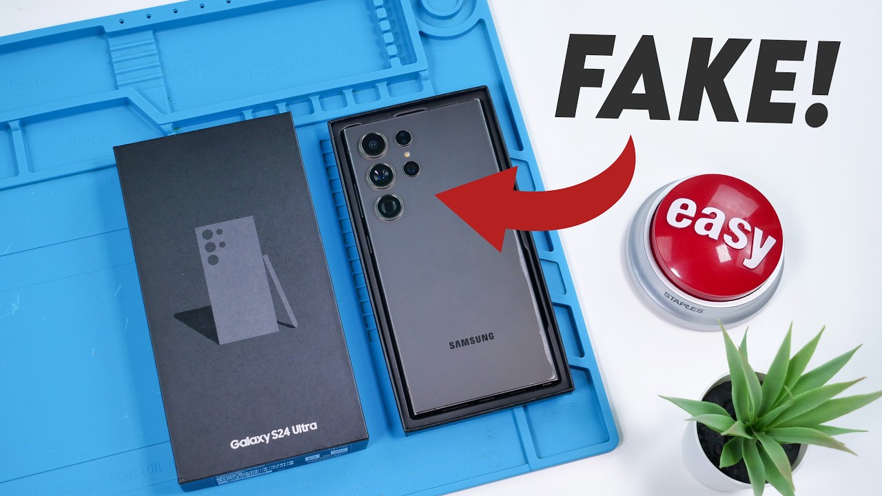 Unboxing the Fake Samsung S24 Ultra: A Detailed Comparison | Galaxy.ai