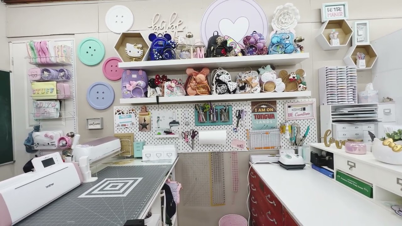 Updated Craft Room Tour