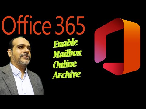 Enable online archive for user in Microsoft Office 365