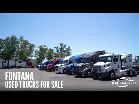 Fontana Used Trucks for Sale - Freightliner, Volvo, Kenworth and More | Kal Trailers & Leasing Inc.