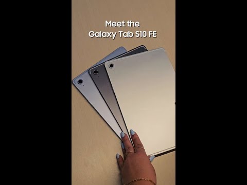 Knock knock🚪 The Galaxy Tab S10 FE is here 💙