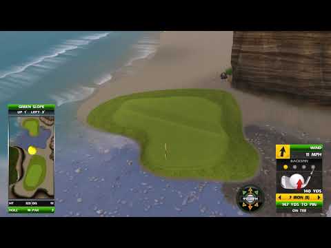 Golden Tee Replay on Catedrais Beach.