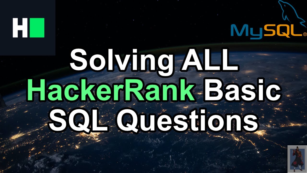 Solving HackerRank Basic SQL Problems | Learn SQL | SQL Practice