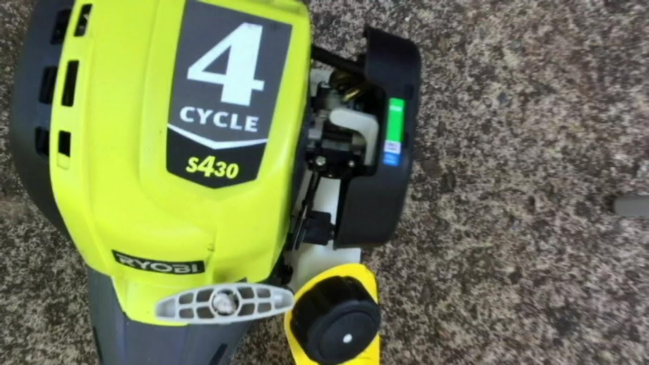 RYOBI 4 Cycle Gas Trimmer - What to Expect
