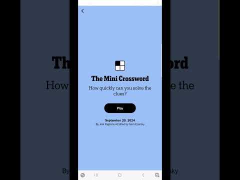 NYT Games Sept 20, 2024 Wordle, Connections, Mini Crossword, Strands