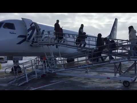 Inaugural direct San Diego flight lands at Yampa Valley Regional Airport.