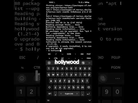 Fake Hacker screen, Feel like hacker by using this termux command