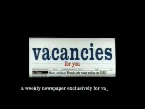 Vacancies for you I