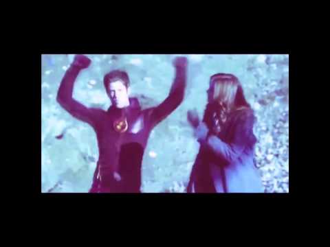 Grant gustin dancing on set