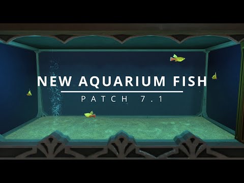 New Aquarium Fish added in FFXIV Patch 7.1