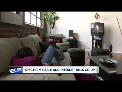 Spectrum cable and internet rates go up in WNY today