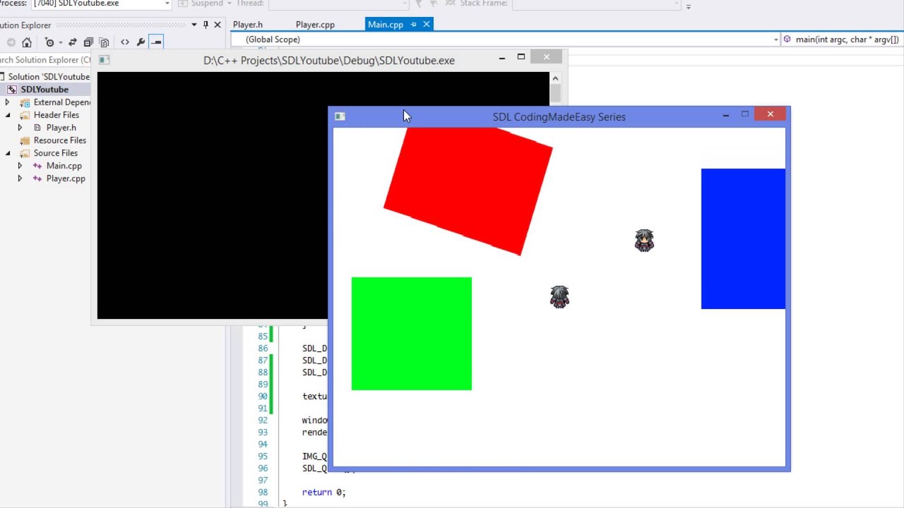 SDL 2 Made Easy Tutorial 24 - Screen Scrolling
