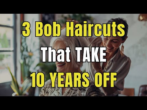 3 Timeless Bob Haircuts After 60 That Instantly Lift & Refresh