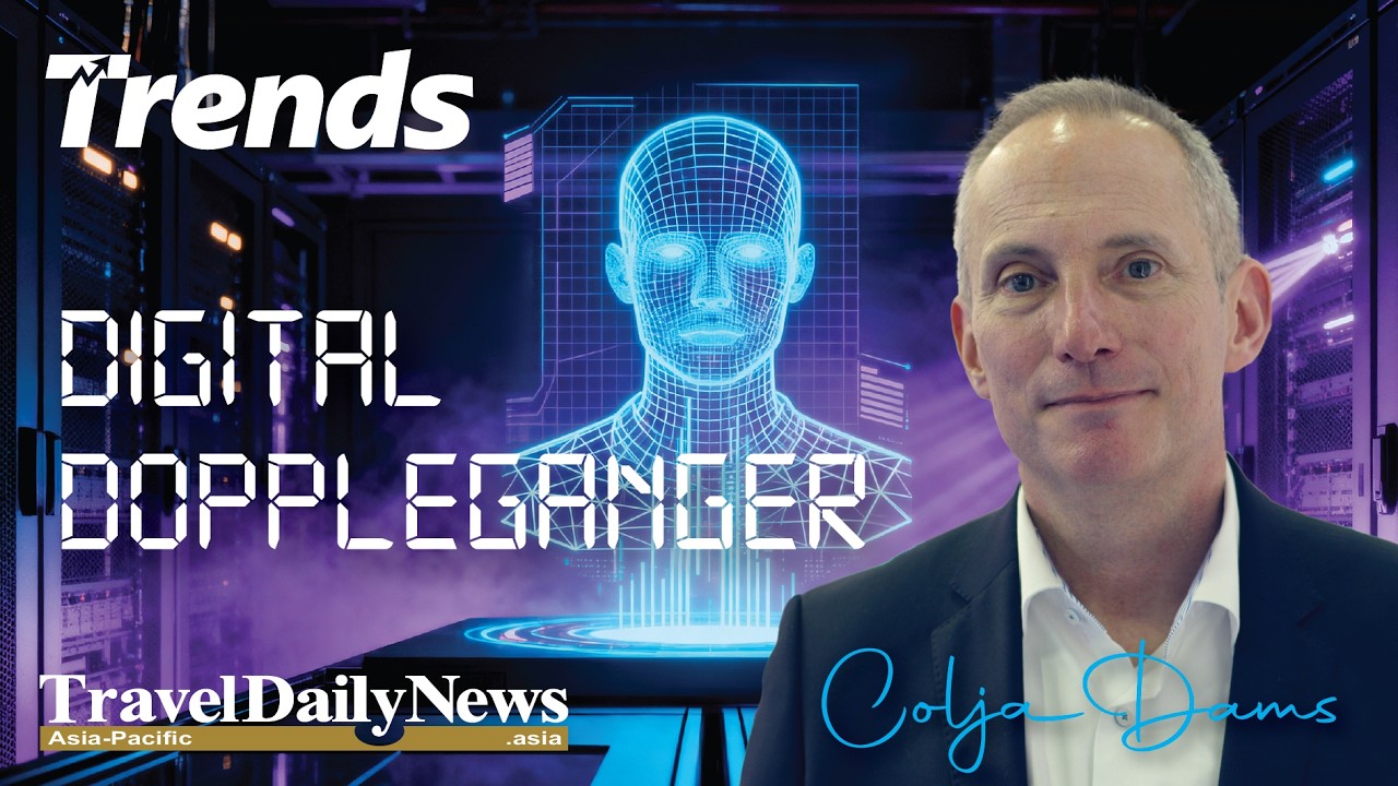 The Meetings Show APAC 2026 Colja Dams CEO VOK DAMS and his Digital Doppelgängers. The future is now