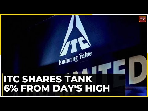 ITC Shares Tank 6% From Day's High After Hotel Business Demerger Announcement