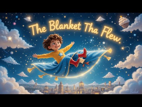 “The Blanket That Flew – A Magical Bedtime Journey with Toby Across the Stars”