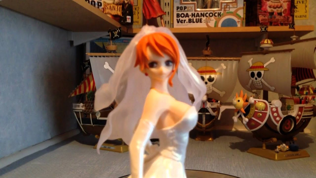 One Piece Nami Wedding Version Anime Figure Unboxing & Review