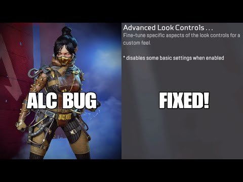 ALC SETTINGS BUG FIX!! - Apex Legends