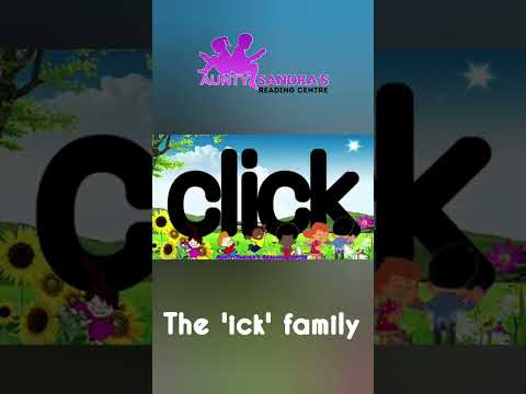 The 'ick' family | Short 'i' Sound | Phonemic Awareness | Blending Letter Sounds | Phonics | Reading