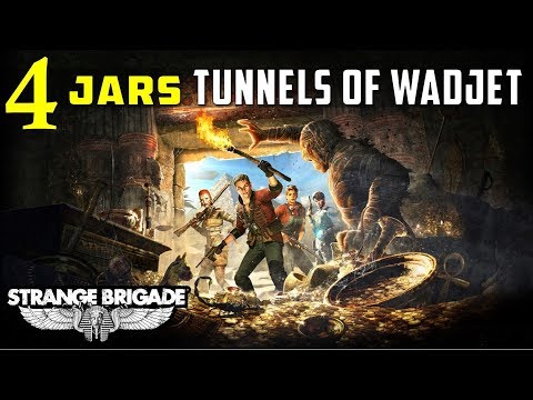 Location of every Jar in Tunnels of Wadjet | STRANGE BRIGADE Collectibles Guide