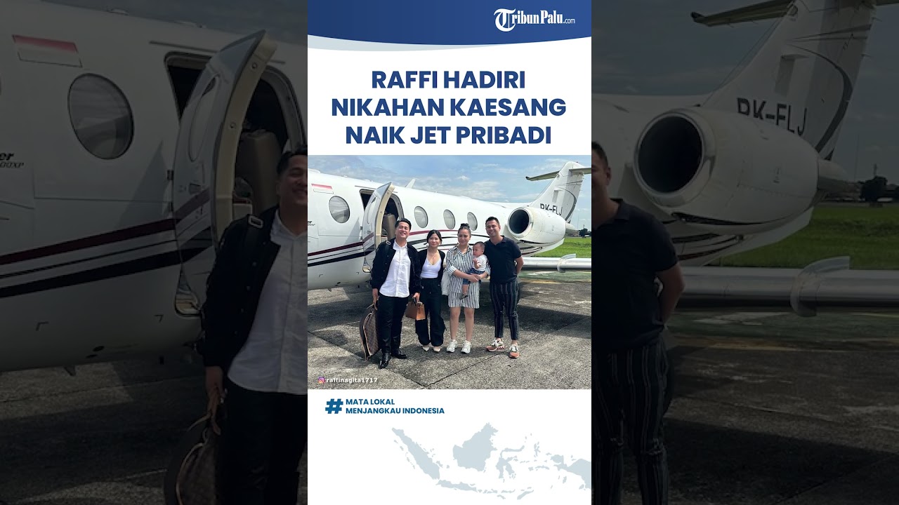 Raffi Ahmad Hadiri Pernikahan Kaesang dan Erina Pakai Jet Pribadi, Ada ... Raffi Ahmad Hadiri Pernikahan Kaesang dan Erina Pakai Jet Pribadi, Ada ...
