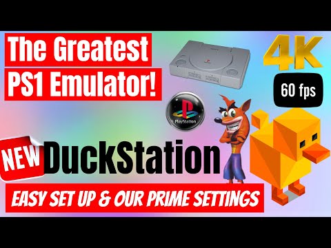 NEW PS1 EMULATOR IS FANTASTIC!!! - DUCKSTATION INSTALLATION GUIDE!