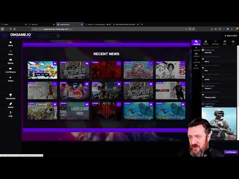live streaming like twitch with vimm.tv or ongame.io