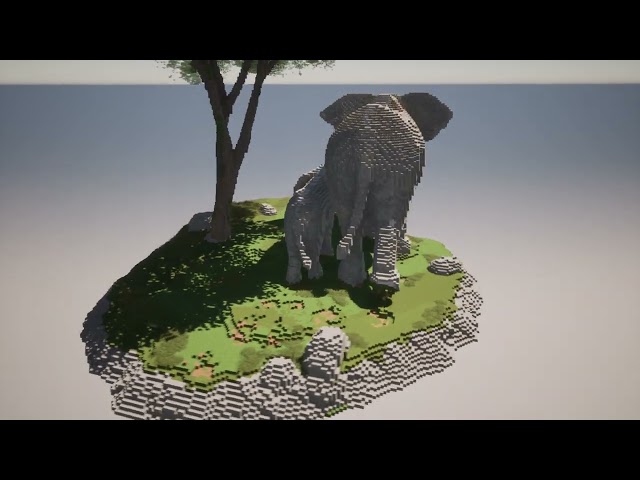 Elephants Family Minecraft Map