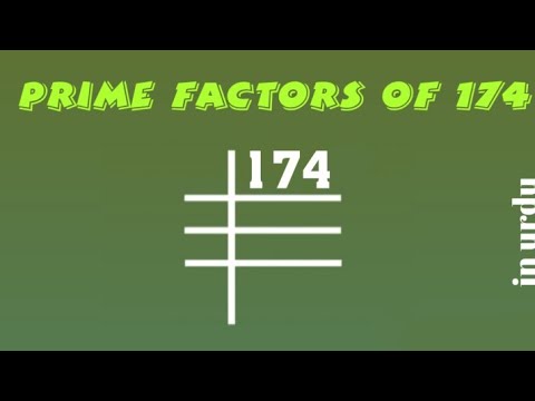 Prime Factors of 174 - Prime Factorization