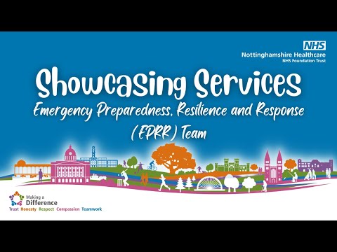 Showcasing Services: Emergency Preparedness, Resilience and Response (EPRR) Team