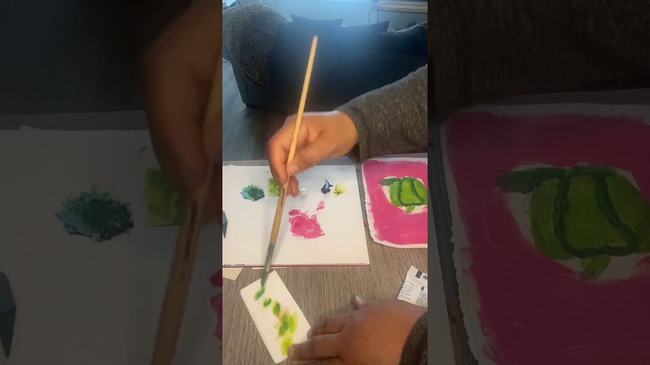 2D Design Demo Representational, Abstract, Non-Representational “Triptych” Assignment