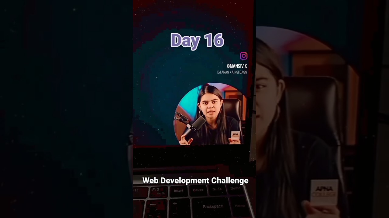 100 Days of Coding Challenge|Day 16/100 #100dayschallenge #webdevelopment #webdesign #code #coding