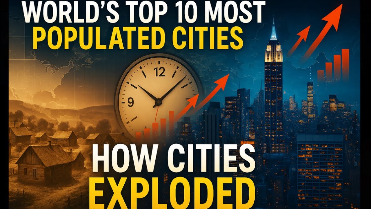 Top 10 Most Densely Populated Cities ~ And How They Got So Crowded?