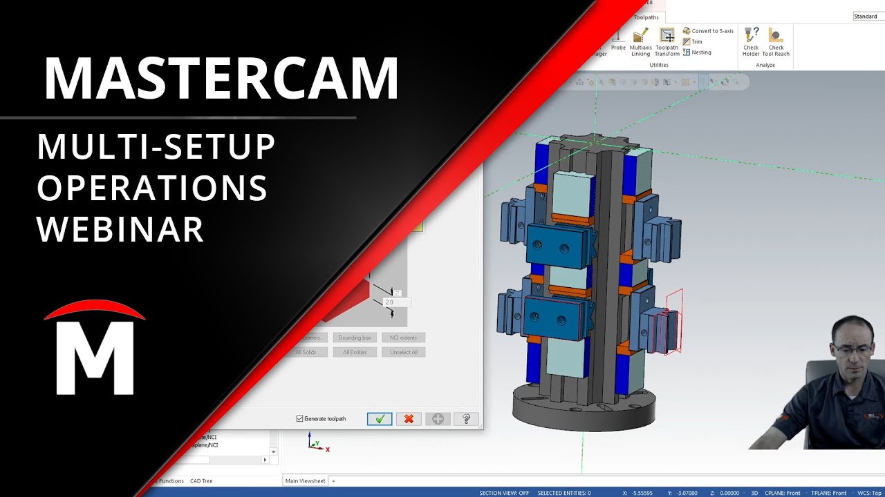 Mastercam Multi-setup Webinar