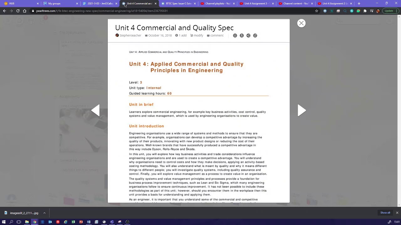 Unit 4 Ass 1 Lesson 1