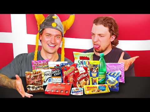 Foreigner Tries Danish Candy!