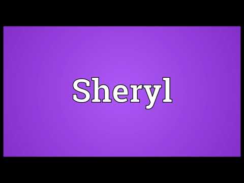 Sheryl Meaning