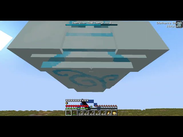 Aether-Themed Zephyr Boss | MythicMobs and ModelEngine | Ready to Use Minecraft Texture Pack